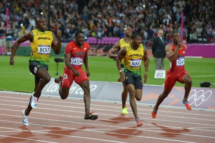 SEJARAH HARI INI - Lari 100 Meter Paling Gila di Olimpiade, 3 Orang ...