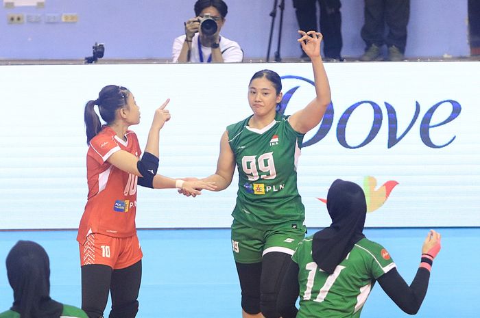 Hasil SEA V League 2024 - Gebukan Mega-Nurlaili Guncang Thailand, tapi ...