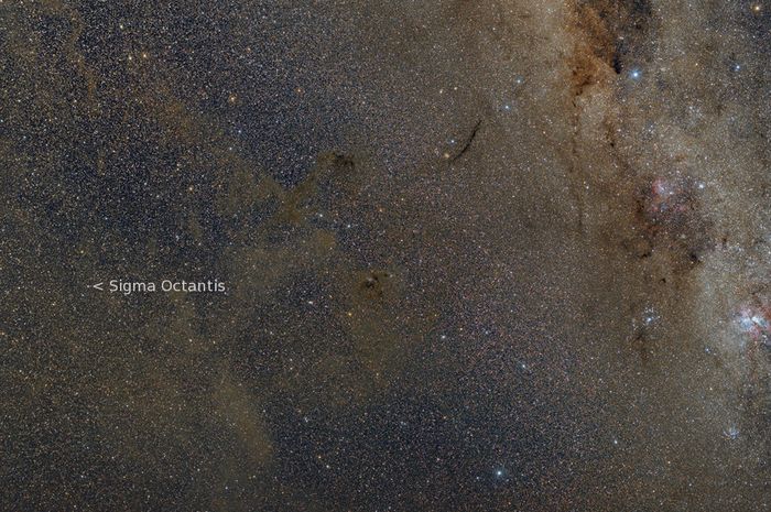 10 Fakta Menarik Sigma Octantis, Bintang Redup dari Kutub Selatan Bumi ...