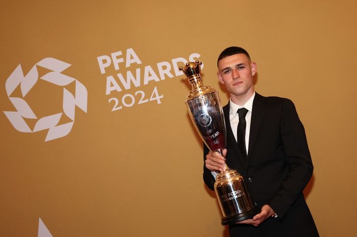 Daftar Pemenang PFA Awards - Phil Foden Bukti Dominasi Man City, Tak ...