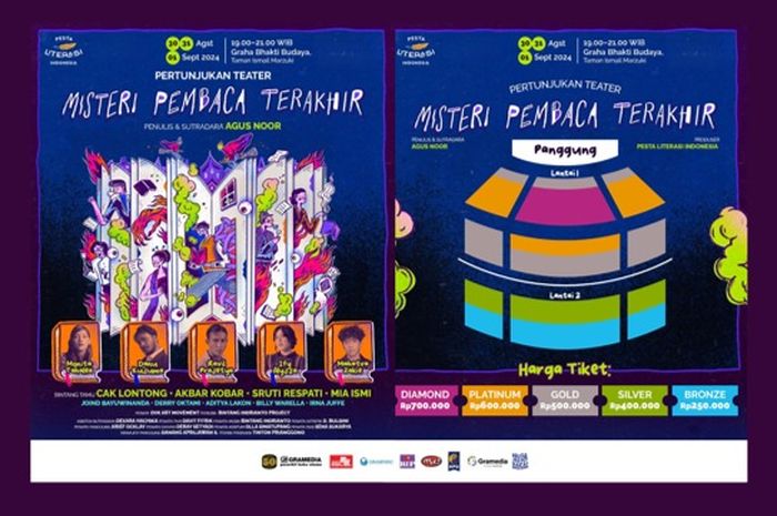 Pesta Literasi Indonesia Hadirkan Pertunjukan Teater Garapan Agus Noor!