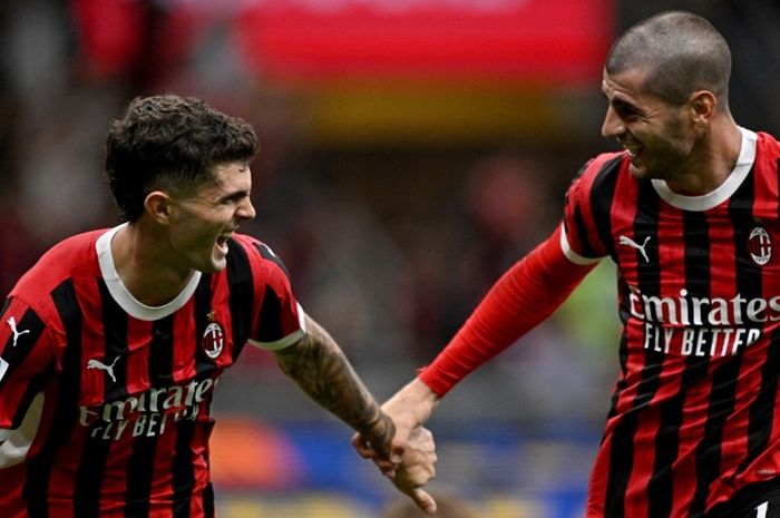 Hasil Liga Italia Banjir Gol Dalam 5 Menit Ac Milan Gilas Lecce