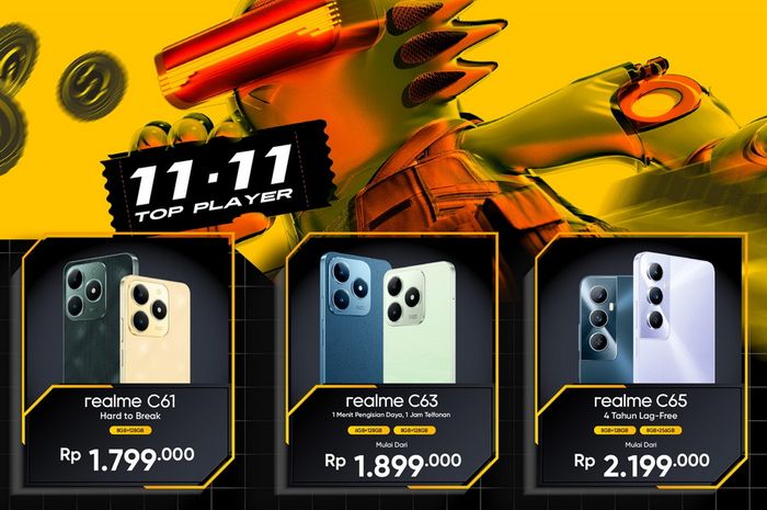 realme Meriahkan Promo 11.11 dengan Potongan Harga 30% hingga Rp2 juta ...