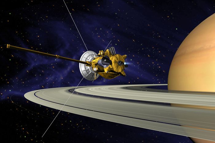 Cassini Sampai di Saturnus, Setelah 20 Tahun Terbang Tanp Henti - Bobo