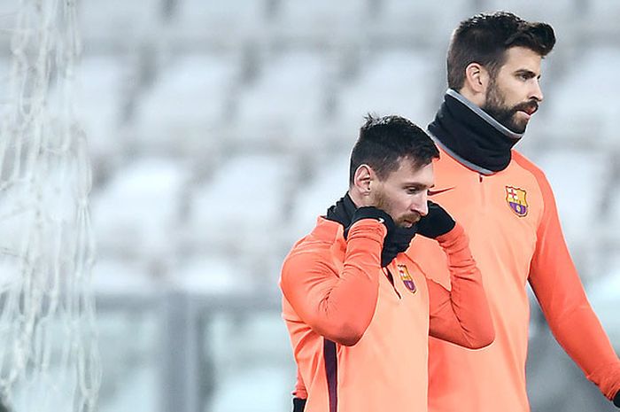 Lionel Messi-Gerrard Pique Pecah Kongsi? - Bolasport.com