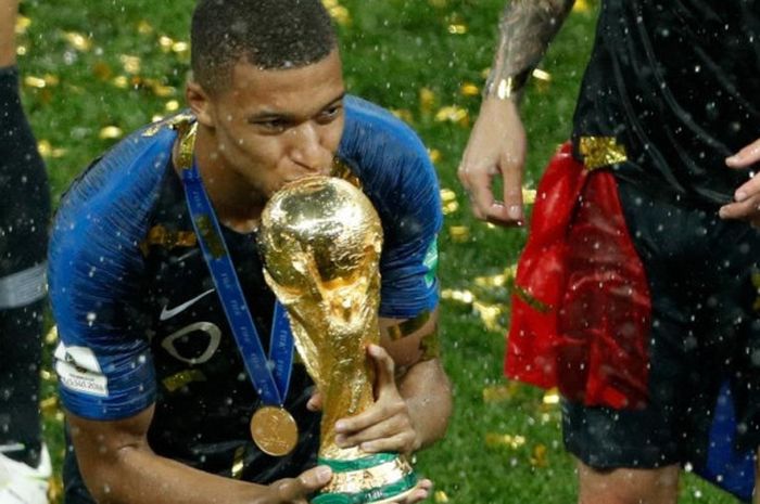 Juara Piala Dunia, Senin Harga Kylian Mbappe Naik - Bolasport.com
