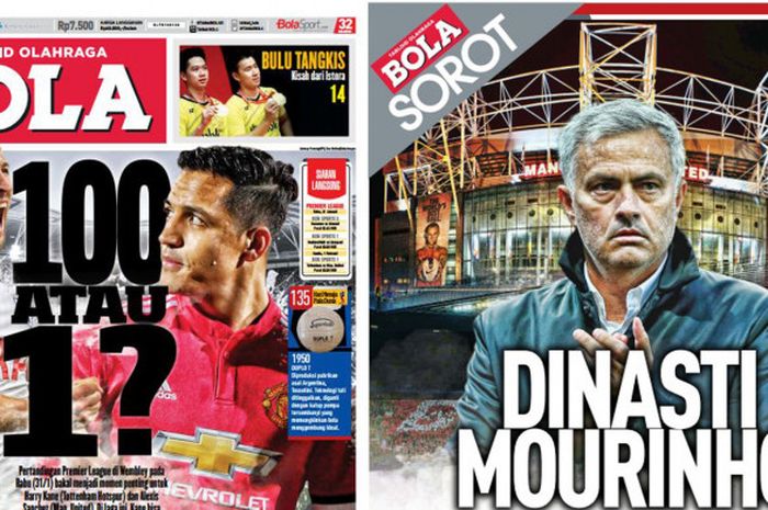 Tabloid BOLA Edisi Terbaru - Duel Harry Kane Vs Alexis Sanchez dan ...