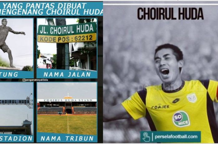 Kenang Choirul Huda, Netizen Minta Dibuatkan Dua Hal Ini - Bolasport.com