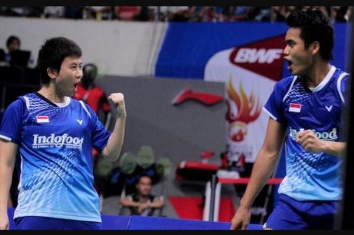 Intip Foto-foto Latihan Tontowi Ahmad/Liliyana Natsir dan Preveen Jordan/Debby Susanto Jelang ...