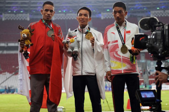 Atlet Bahrain Mencak-mencak, Juara Maraton Putra Asian Games 2018 ...