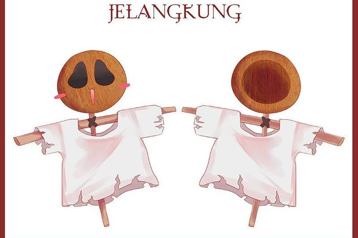 20 Ilustrasi Hantu-Hantu Lucu Asli Indonesia - CewekBanget