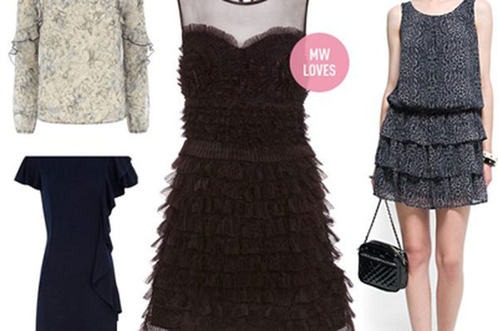5 ways to wear ruffles - CewekBanget