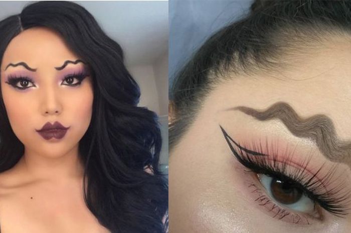 Setelah Alis Bergelombang, Kali Ini Muncul Ide Alis dengan Berhiaskan ...