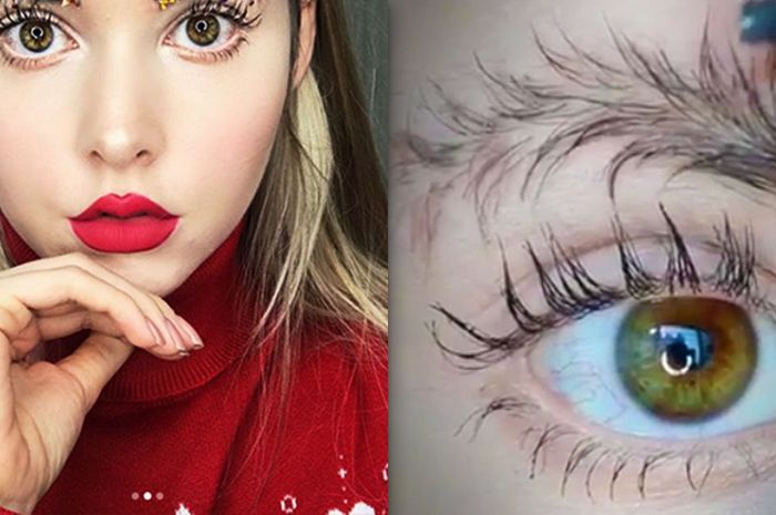 Nyentrik Abis! Gadis Ini Tampil Cantik Sambil Bentuk Alisnya Menjadi ...