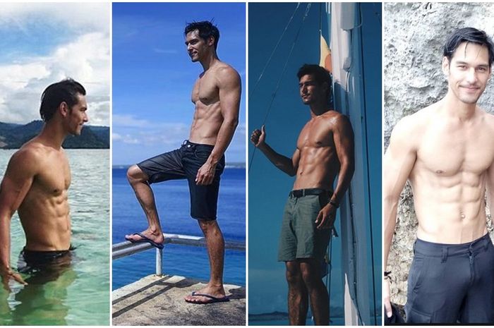 15 Foto Artis Ganteng Blasteran Richo Kyle yang Badan Atletis dan Perut ...