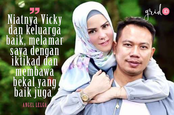 Wow, Angel Lelga Katakan Ini Soal Vicky Prasetyo dan Keluarganya