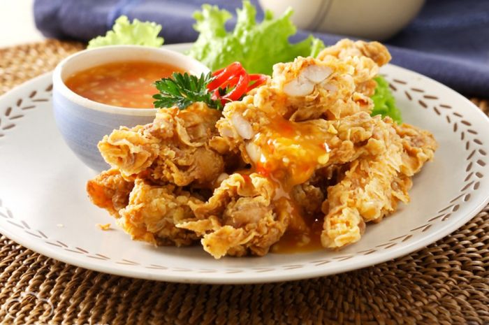 Jangan Tolak Lezatnya Stik Ayam Sambal Bangkok, Bikin Ketagihan