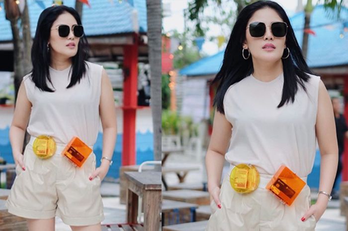 Selain Tas Transparan, Nindy Ayunda Kembali Tampil Nyentrik dengan ...