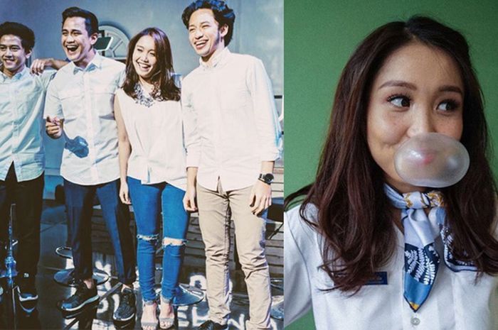 Intip Berbagai Gaya Penampilan Manis Nadhia Aleida, Vokalis HiVi!