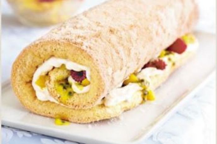 Mango & Passion Fruit Roulade, Camilan Lezat dan Rendah Lemak yang ...