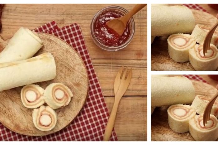 Bosan Sama Olahan Roti Tawar? Bikin String Cheese Roll Aja