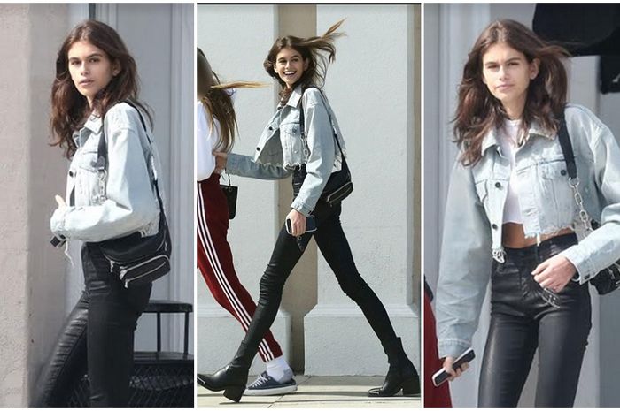 Gaya Off-duty Model Kaia Gerber yang Jauh dari Gemerlap Panggung ...