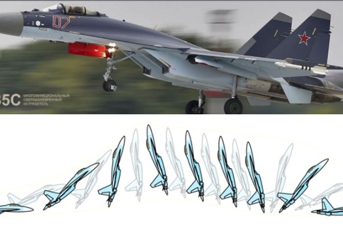 Cobra Pugachev, Manuver 'Gila' Jet Tempur Sukhoi Su-27/30 Milik TNI ...