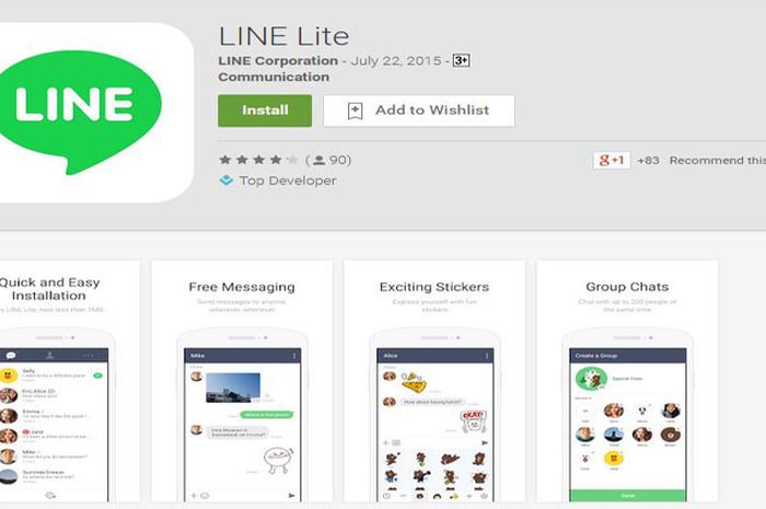 LINE Lite, Versi Lebih Ringan Buat Kamu yang Punya Ruang Penyimpanan Kecil