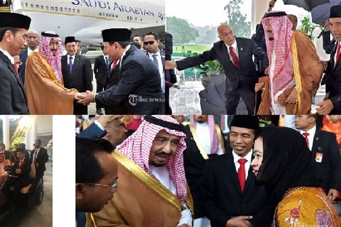 4 Foto Kedatangan Raja Salman Di Tanah Air Ini, Banyak Ditanggapi Netizen