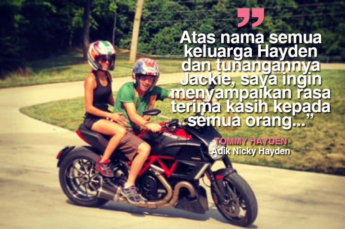 Fakta-Fakta Tentang Nicky Hayden dan Jackie Marin Tunangan Nicky ...
