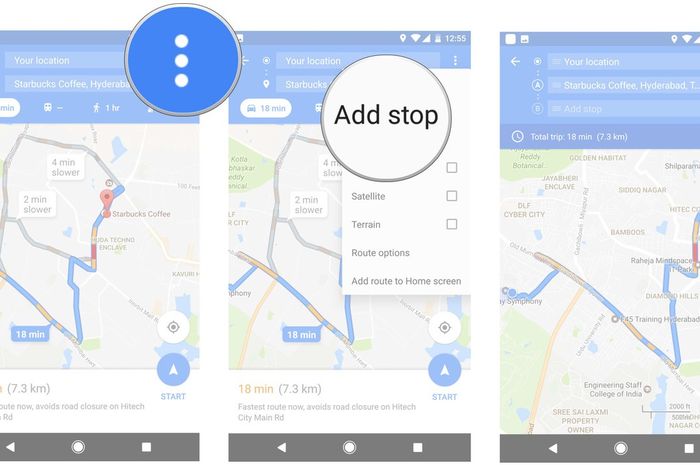 Nggak Takut Nyasar, Kini Bisa Masukkan 9 Lokasi Tujuan di Google Maps ...