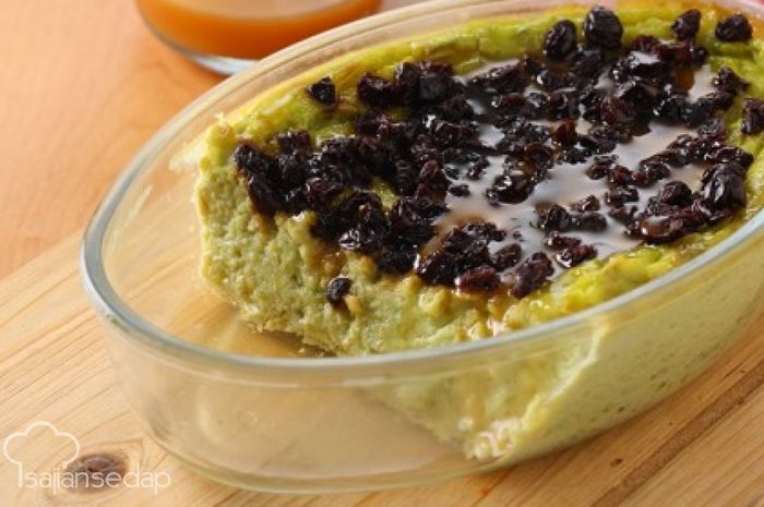 Resep - Malas Makan Nasi Saat Sahur? Yuk Bikin Puding Roti Apel Almond ...