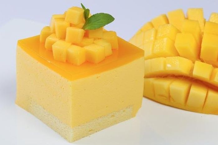 Yang Lembut Untuk Sajian Nikmat Saat Lebaran: Mango Pudding Cake