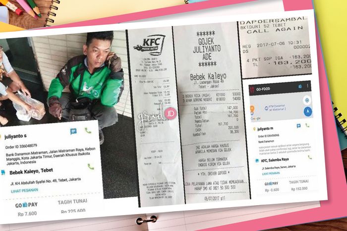 Hati-hati! Ambil Orderan Fiktif Via Go-Food, Bisa Rugi Hingga Jutaan Rupiah