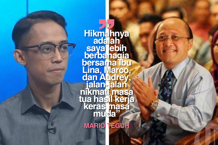 Sedang Bermasalah dengan Anaknya, Mario Teguh Merasa Lebih Bahagia