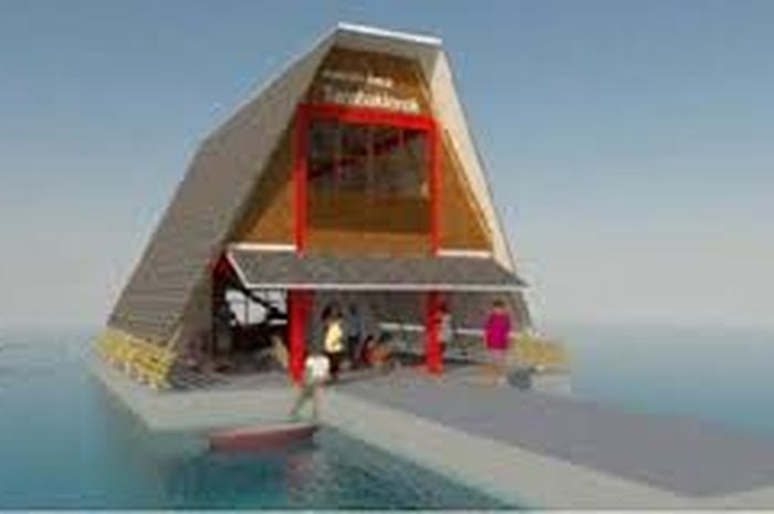 Inilah Desain Rumah Apung Solusi Hunian Anti Banjir. Mau Mengadaptasi?