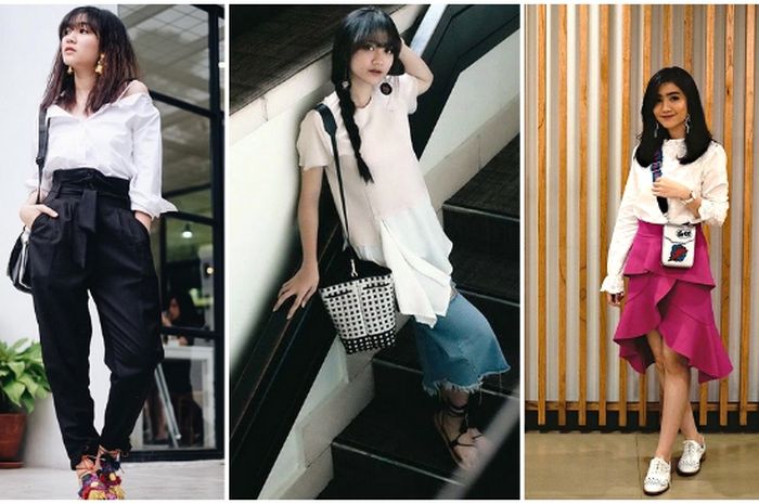 Cantiknya Febby ‘Blink’ Dengan 5 Koleksi Baju Putihnya