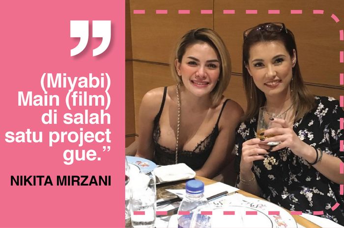 Kejutan Nikita Mirzani Soal Filmnya Bareng Mantan Bintang Film Porno Miyabi