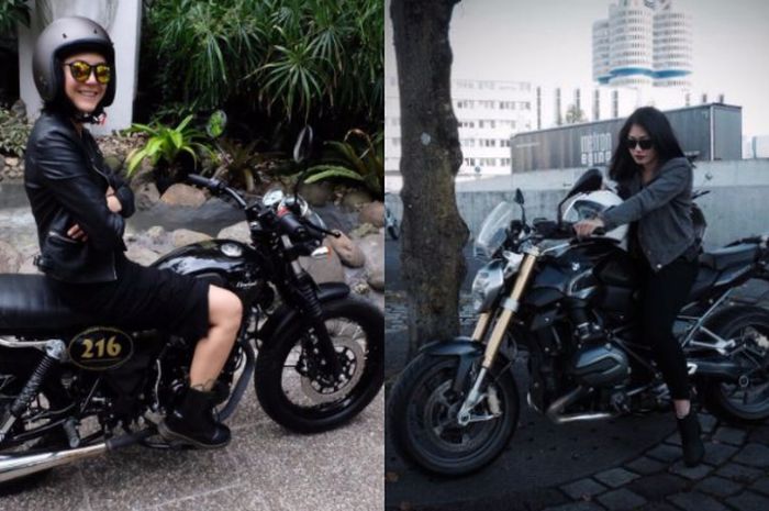 5 Deretan Artis Wanita Indonesia Penyuka Motor Gede, Kira-kira Siapa ...