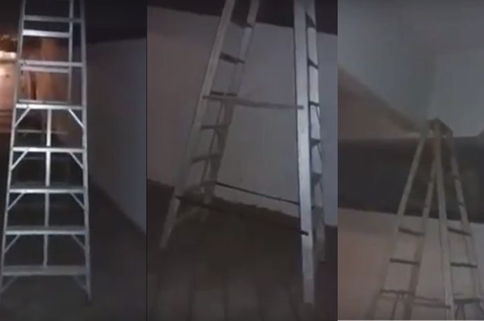 Serem dan Bikin Merinding! Tangga Jalan Sendiri di Basement Pondok ...