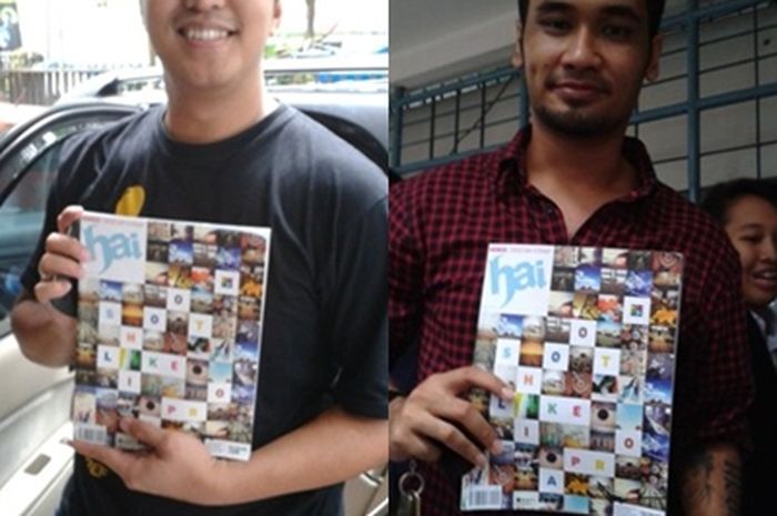 Pandji, Raditya Dika dan JFlow di opening Legendary Cup - Hai