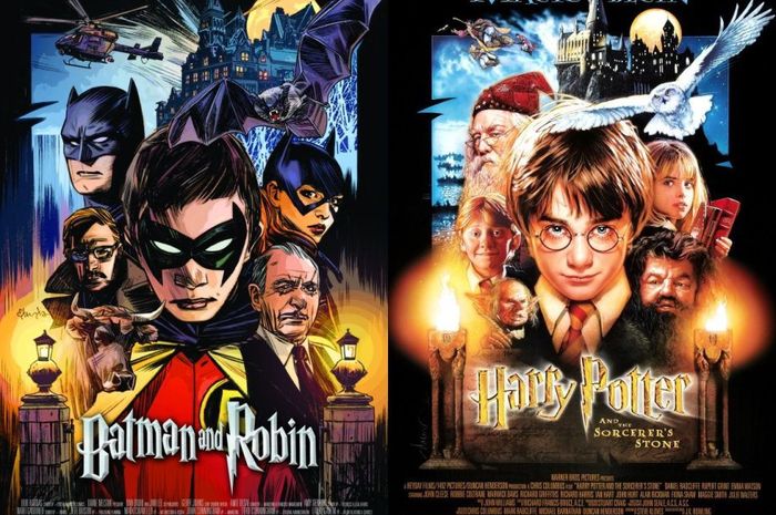 Unik, 10 Cover Komik Superhero Ini "Nyontek" Poster Film - Hai