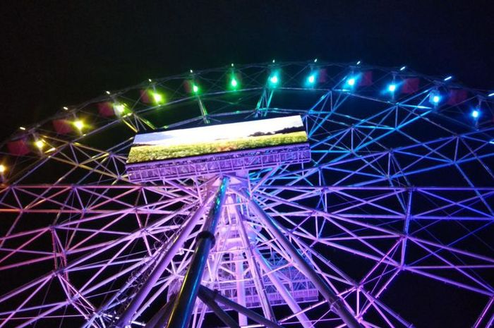 Ini Dia Bianglala Tertinggi di Indonesia. Berani Naik? - Hai