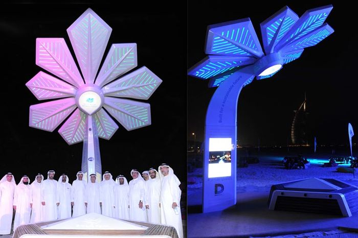 Canggih Abis: Di Dubai, Pohon Palem Aja Bisa Ngeluarin Sinyal Wi-Fi - Hai