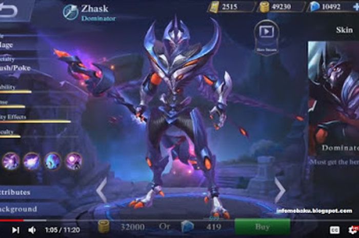 Mengenal Zhask, Hero baru Mobile Legends yang punya 5 Skill Sekaligus - Hai
