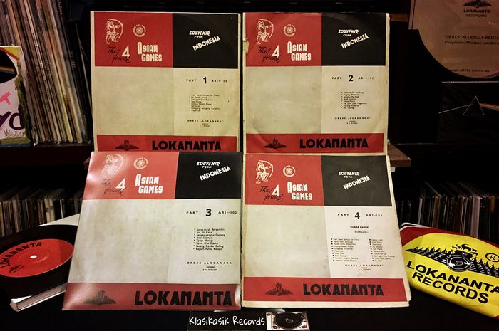 Ini Dia Vinyl Langka yang Jadi Souvenir Asian Games IV Jakarta 1962 - Hai