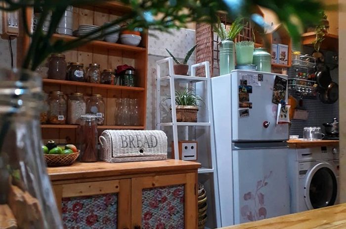 Mengangkat Tema Rustic, Dapur Mungil Ini Instagramable Banget! - iDEA