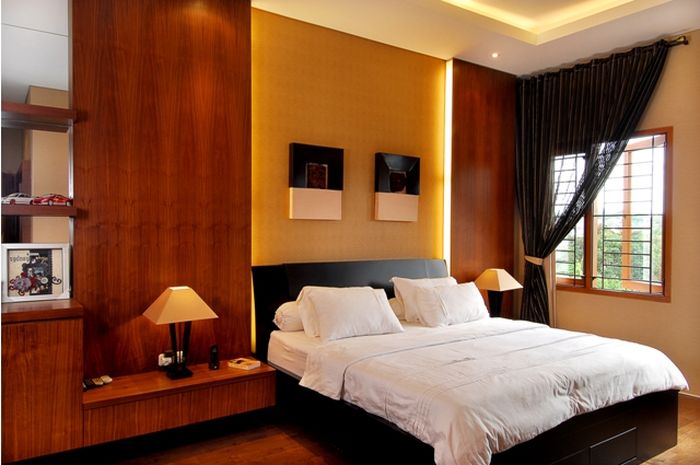 Kamar Cozy dengan Kayu - iDEA