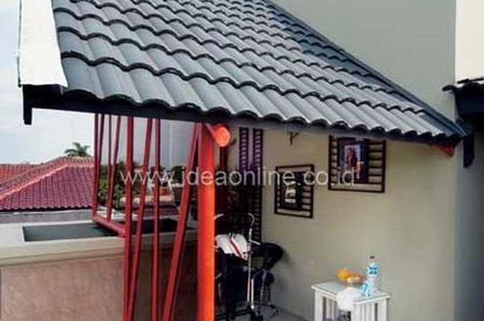 Pipa Merah Penopang Atap - iDEA