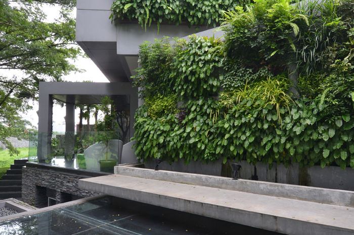 Vertical Garden Peneduh Fasad - iDEA